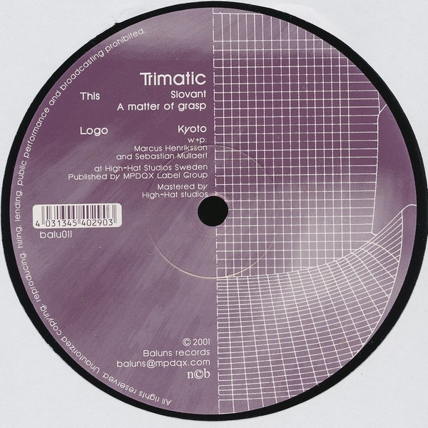 Trimatic - Kyoto (2001)