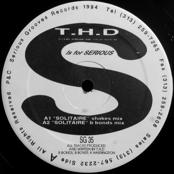 T.H.D. - Solitaire (1994)