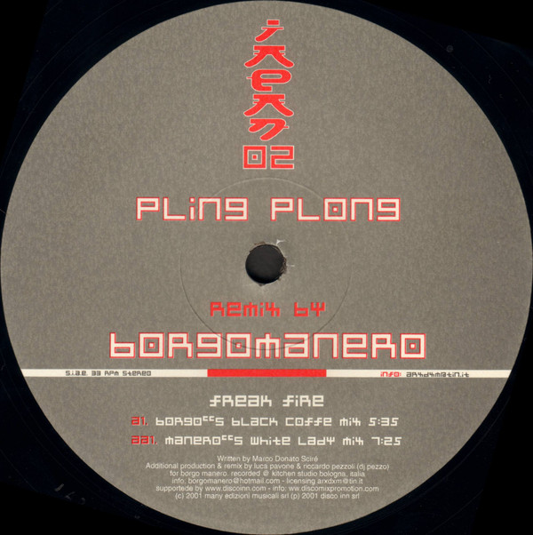 Pling Plong - Freak Fire (Remix By Bongomanero) (2001)