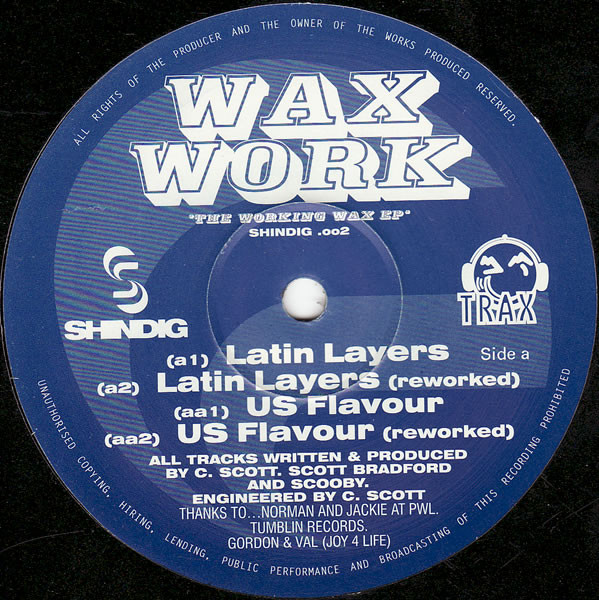 Waxwork - The Working Wax EP (1994)