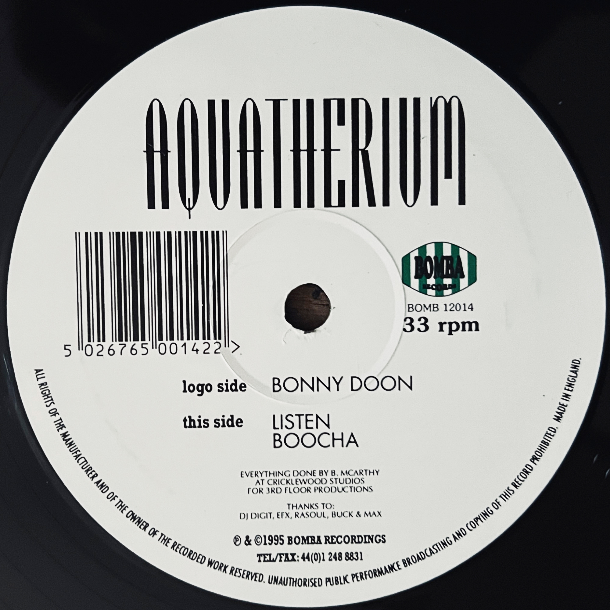 Aquatherium - Bonny Doon (1995)