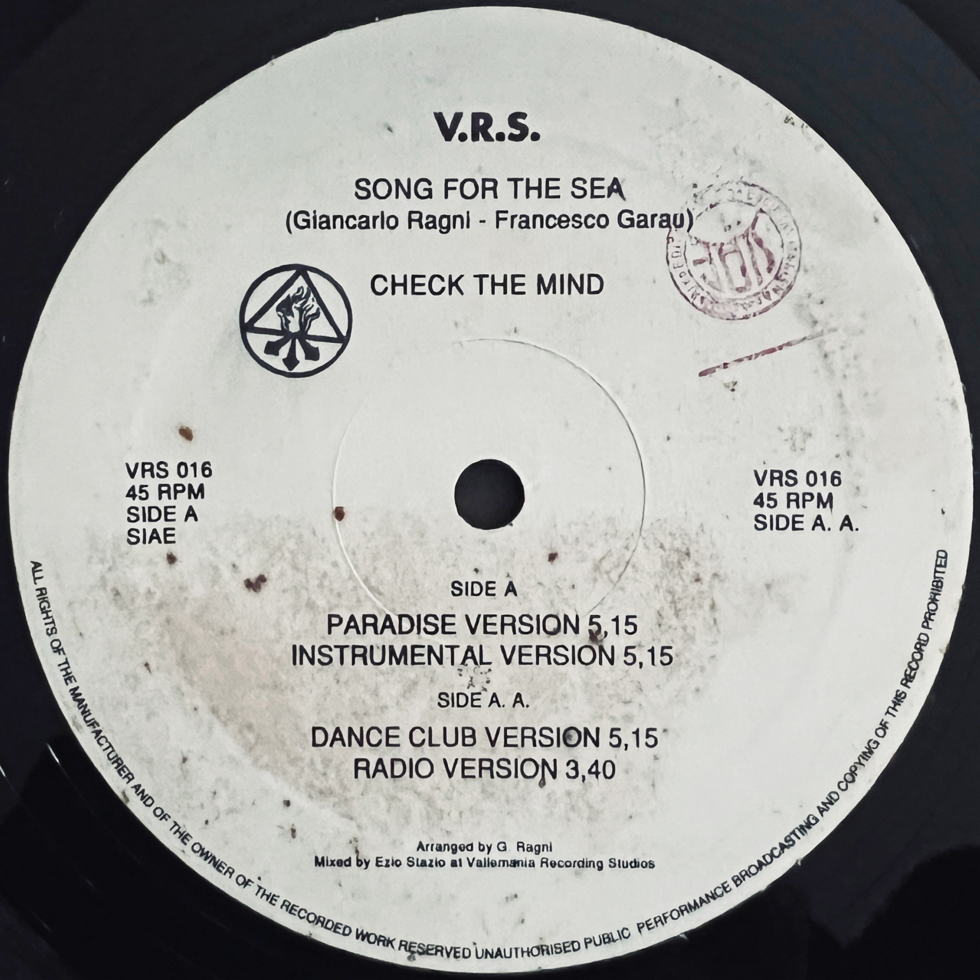 Check The Mind, Sonya Lou - Song For The Sea (1991)