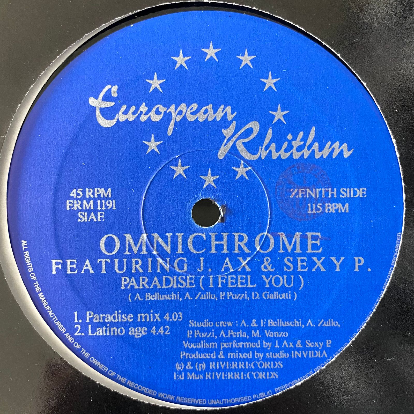 Omnichrome, Sexy P., J. Ax (2) - Paradise (I Feel You)