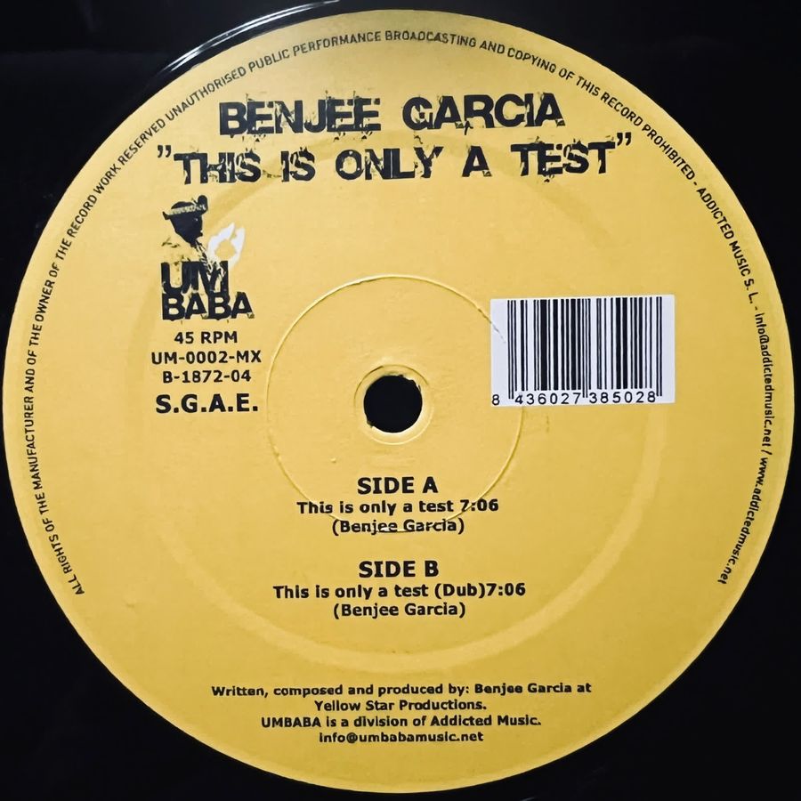 Benjee Garcia - This Is Only A Test (2004)