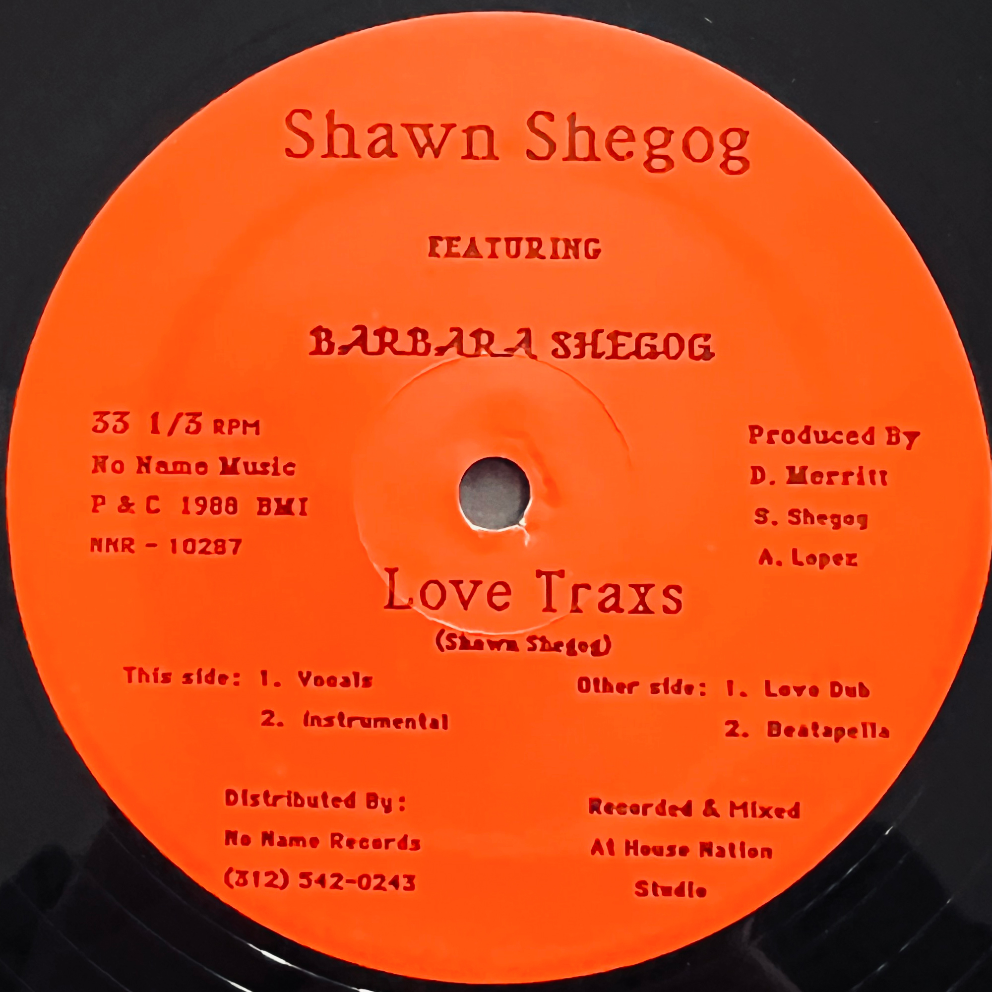 Barbara Shegog, Shawn Shegog - Love Traxs (1988)